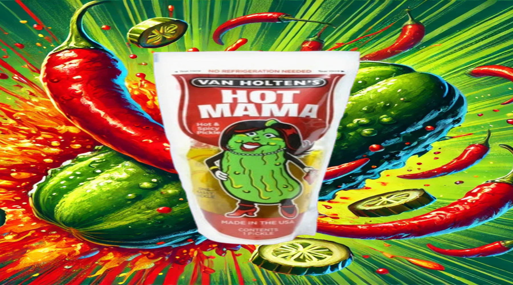 Van Holten’s Hot Mama Pickle – Jumbo Pickles at YEG Exotic in Edmonton – YEG EXOTIC