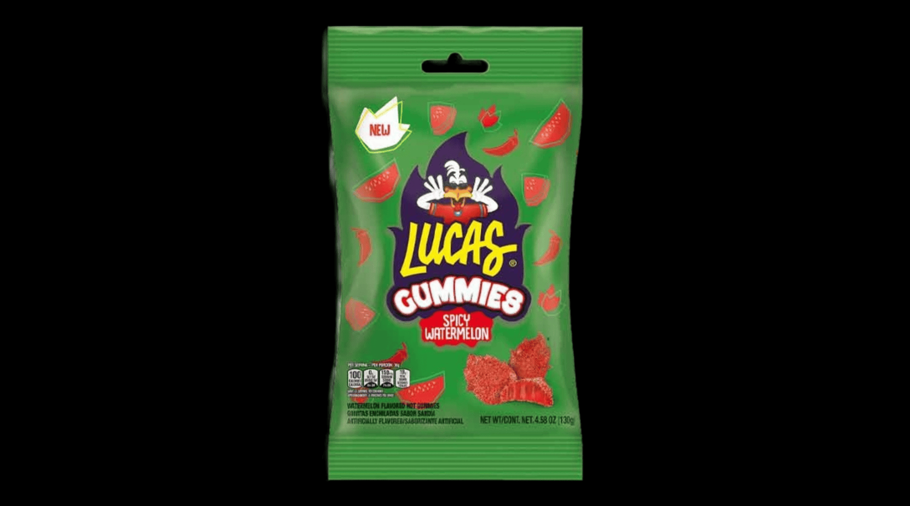 Lucas Spicy Watermelon Gummies – Spicy Mexican Candy at YEG Exotic ...