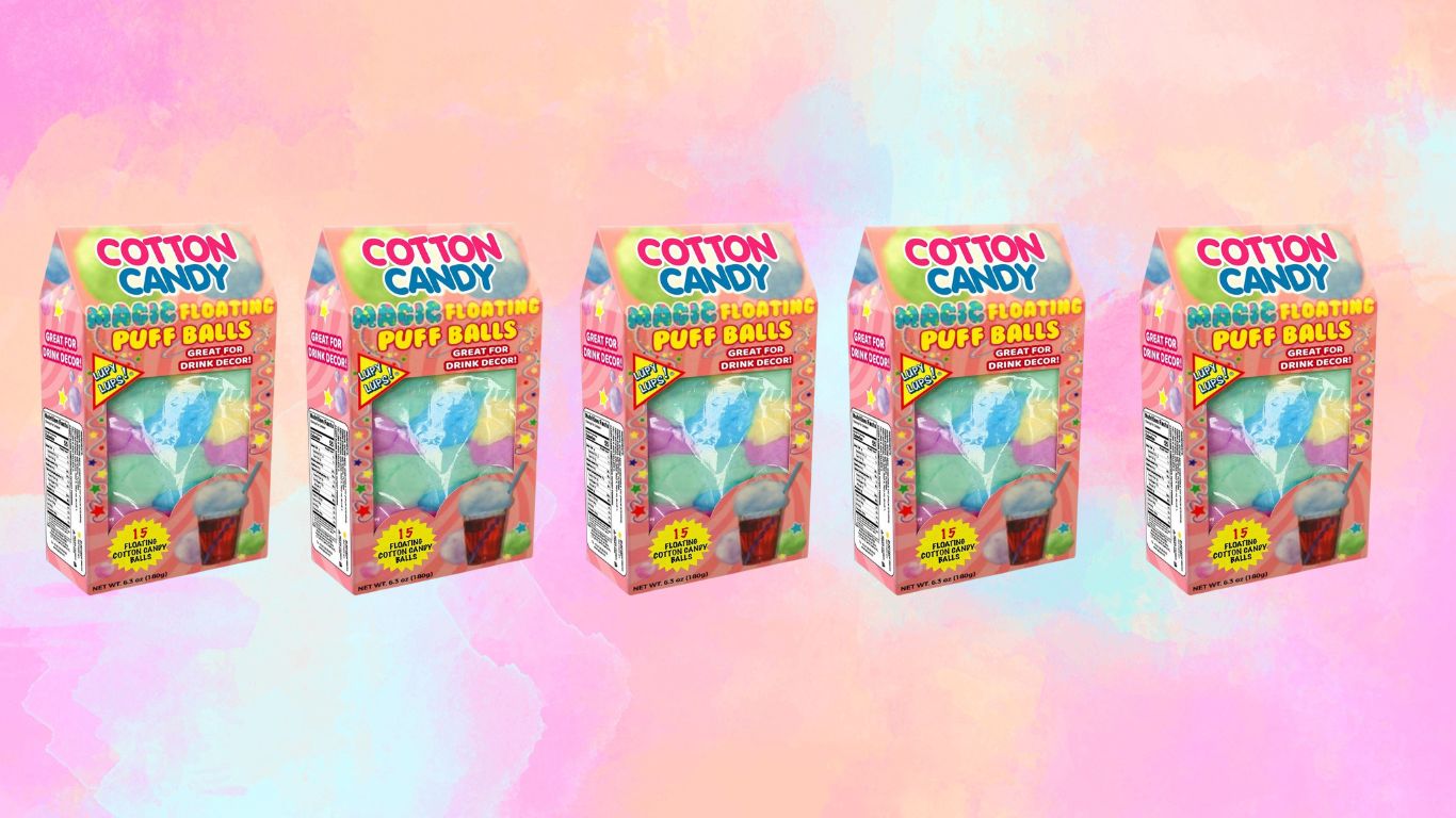Magic Floating Cotton Candy Puff Balls | YEG Exotic Edmonton Candy ...