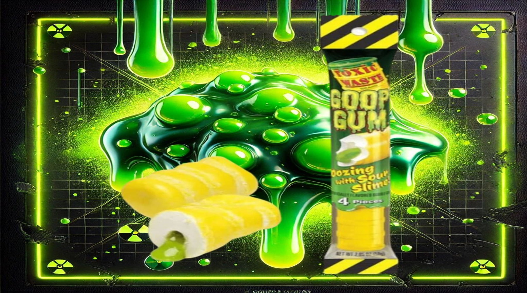 Toxic Waste Goop Gum – The Sourest Gum at YEG Exotic | Edmonton Candy ...