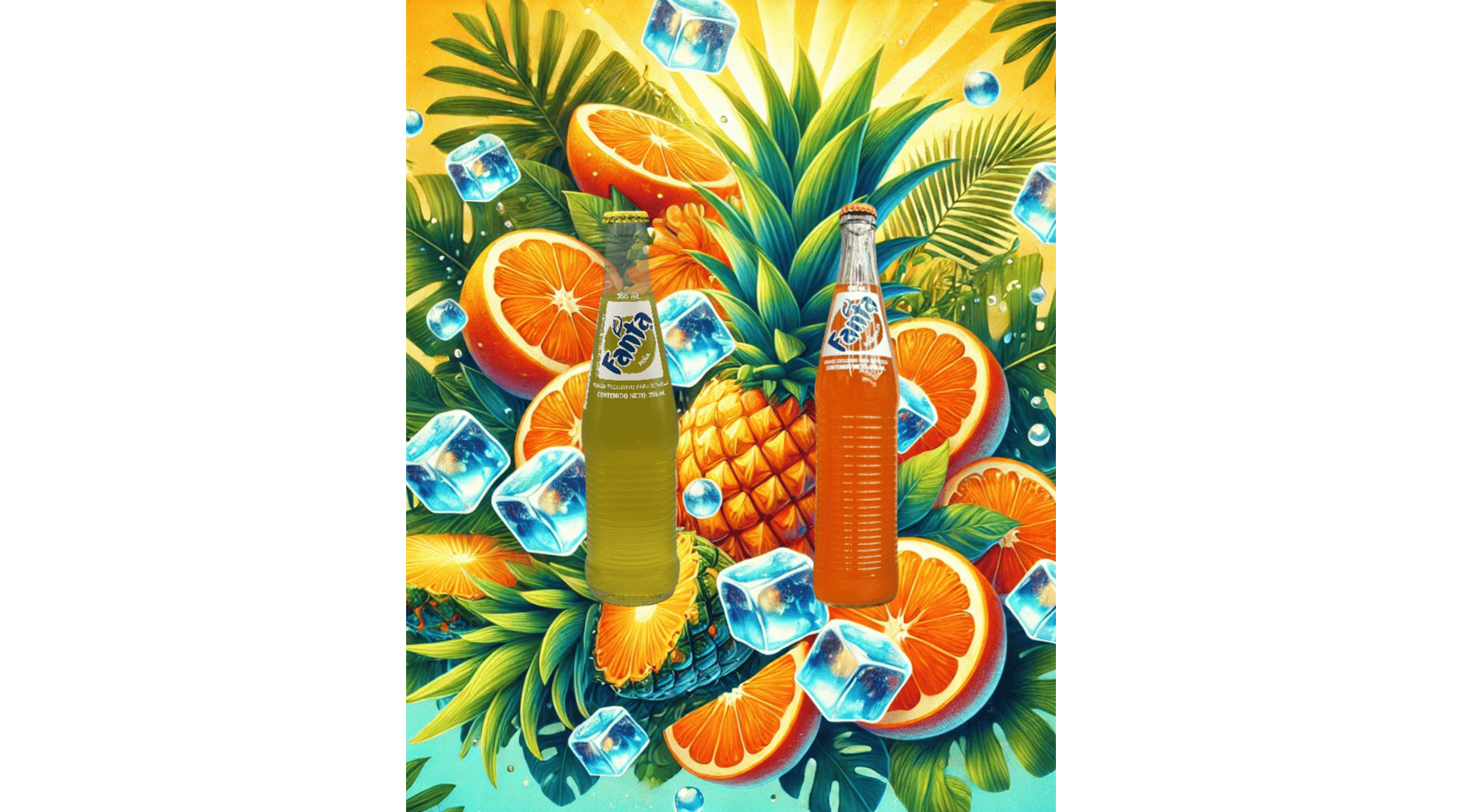 Fanta Glass Bottle – Fanta Orange & Pineapple at YEG Exotic – YEG EXOTIC