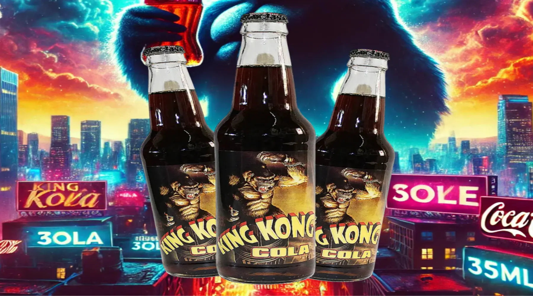 King Kong Cola 355ml – Exotic Cane Sugar Cola at YEG Exotic – YEG EXOTIC