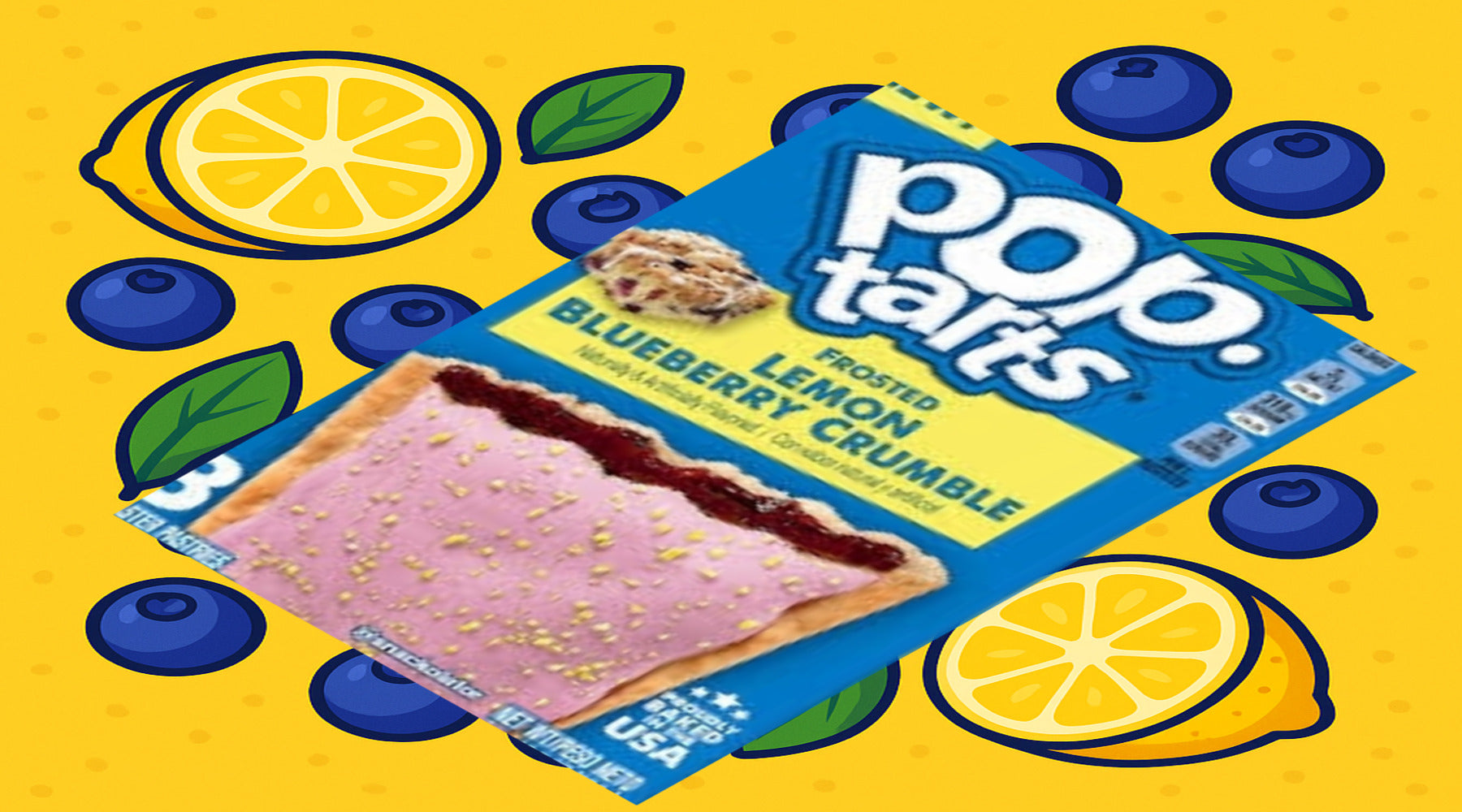 Pop Tarts Lemon Blueberry Crumble | Available at YEG Exotic Edmonton ...
