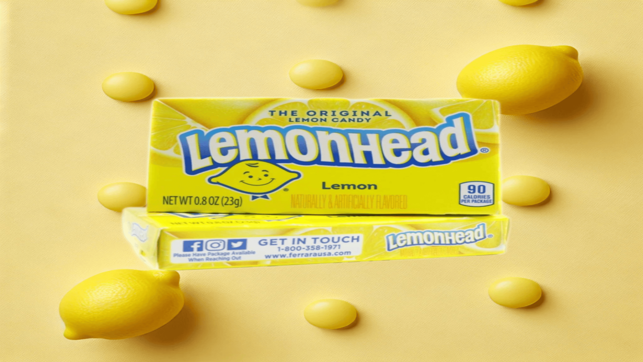Lemonhead: The Tangy Classic You Can Find at YEG Exotic! – YEG EXOTIC