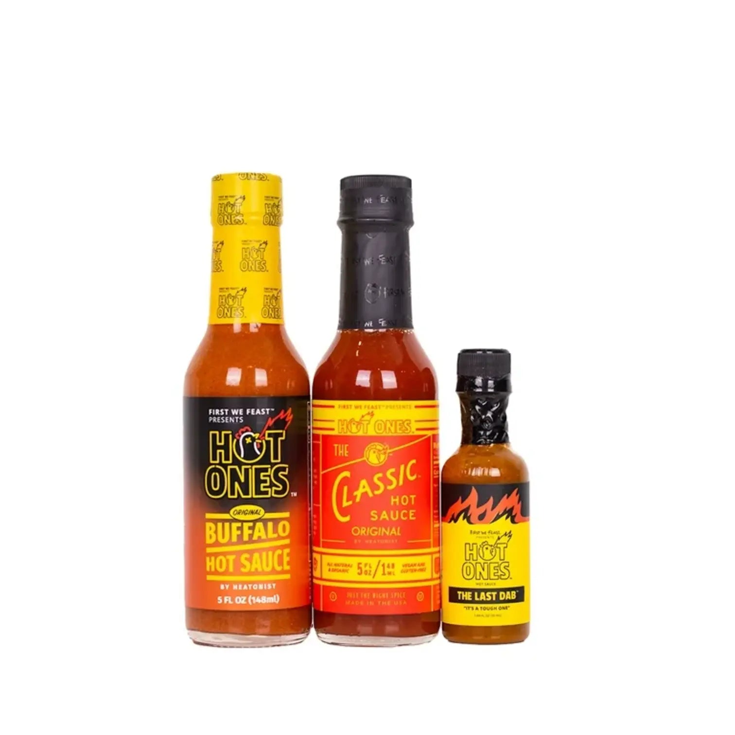Hot Ones Buffalo And Classic Mini Dab Challenge trio - YEG Exotic – YEG ...