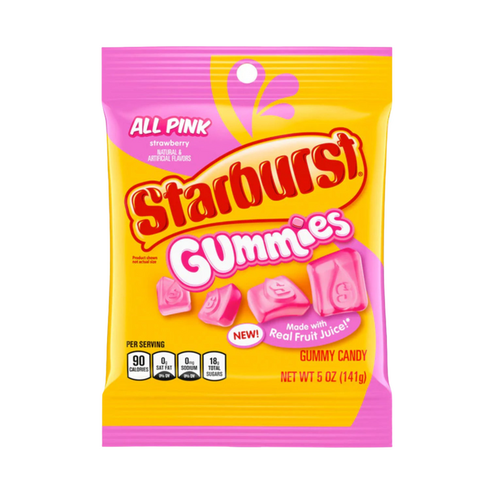 Starburst Gummies All Pink – YEG EXOTIC