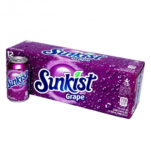 Sunkist Grape Soda 355ml – YEG EXOTIC